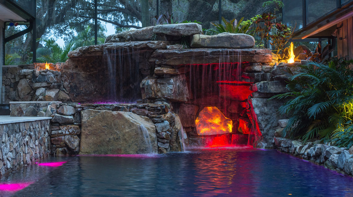 Lucas Lagoons Pool Design Examples - Lucas Lagoons Designs