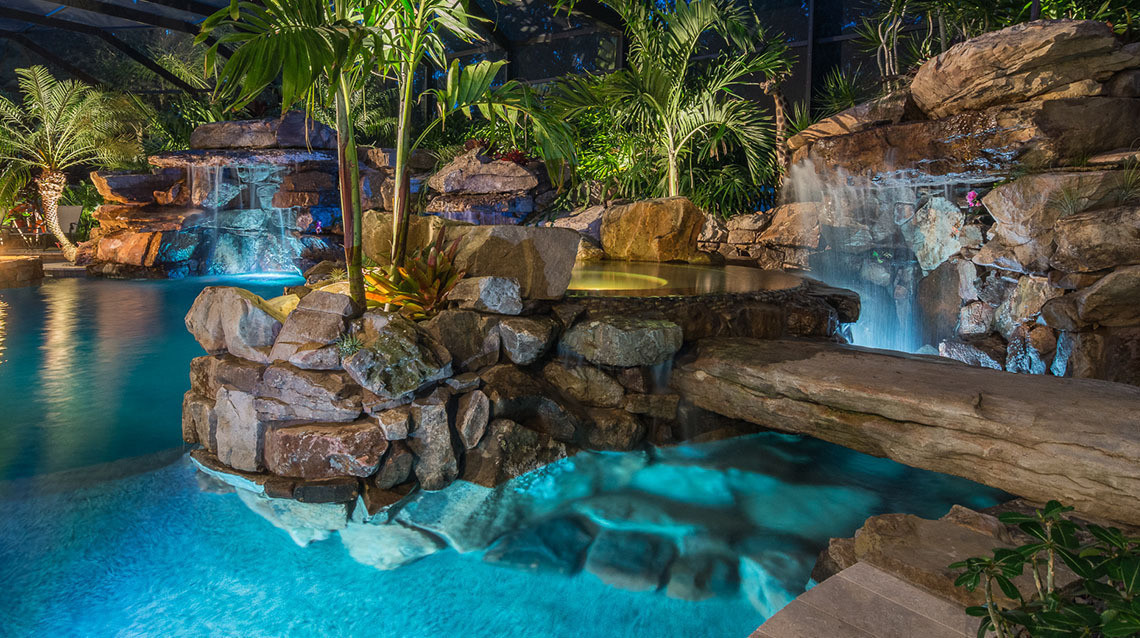 Lucas Lagoons Pool Design Examples - Lucas Lagoons Designs