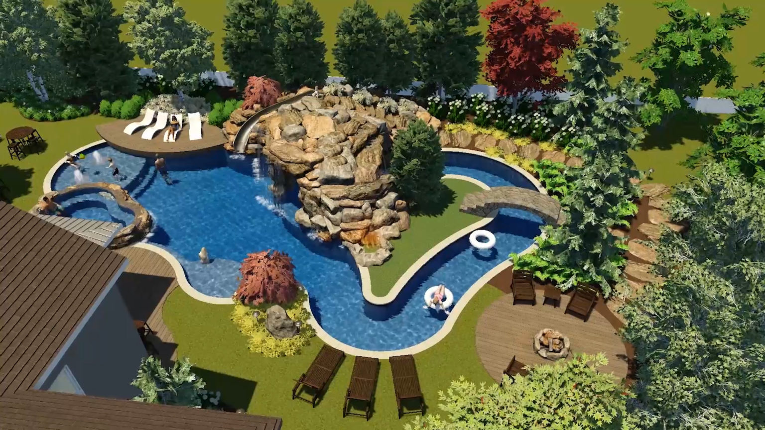 Lucas Lagoons Design Renders - Lucas Lagoons Design Pool Designer