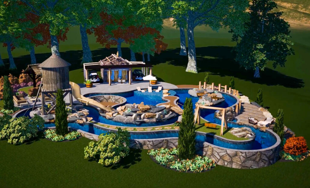 We Visit The Hatfield Family For A Pool Design Consultation - Lucas ...