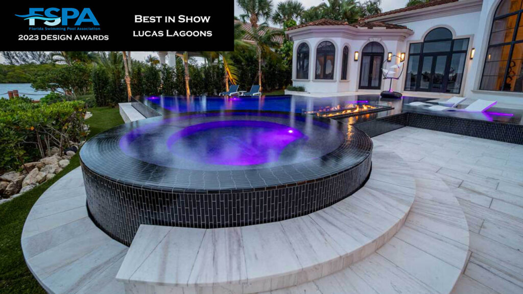 2023 FSPA Design Awards - Lucas Lagoons Design Pool Designer
