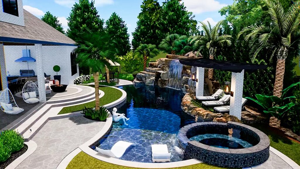 New Pool Update in Louisiana! - Lucas Lagoons Design Pool Designer